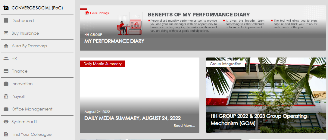 My Performance Diary – Heirs Academy